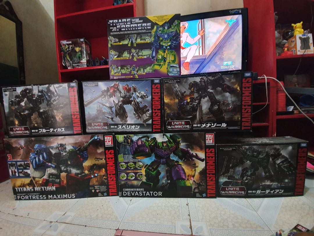 Transformers Combiners Set Of 7, Hobbies & Toys, Toys & Games on Carousell