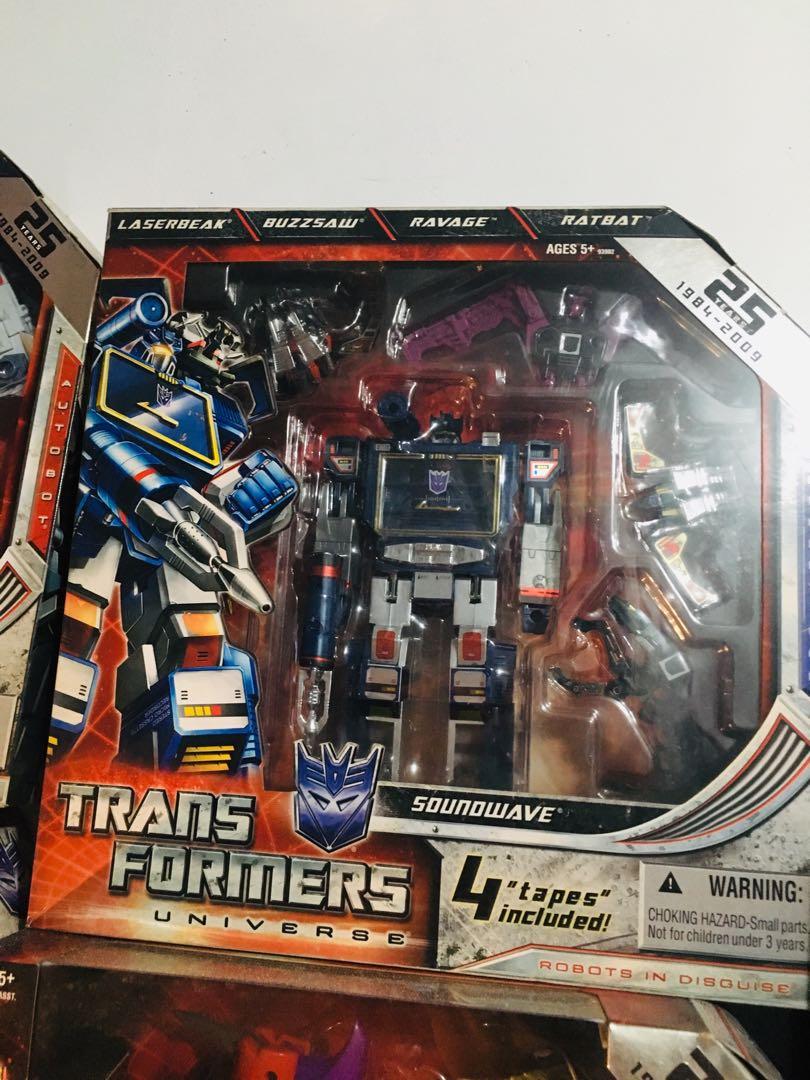Transformers Universe Soundwave 25 Anniversary, Hobbies & Toys, Toys ...
