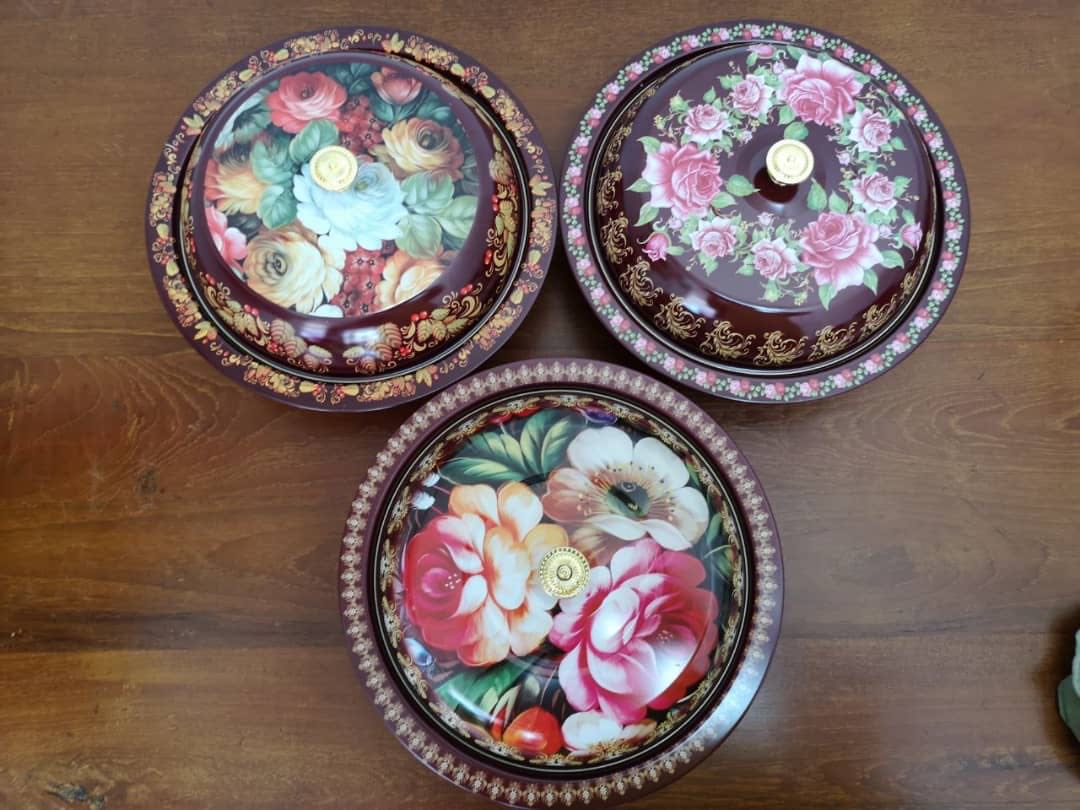 TRAY BESI PENGGANTI BUFFET, Furniture & Home Living, Kitchenware ...