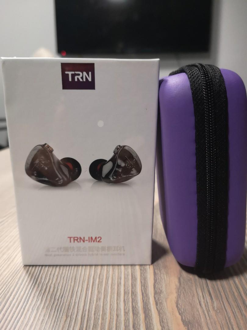 Trn IM2 with mic brand new sealed with free earphone pouch (color blue ...
