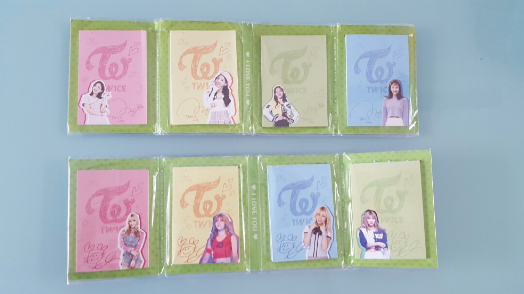 Twice Kpop Notepad, Hobbies & Toys, Memorabilia & Collectibles, K-Wave ...