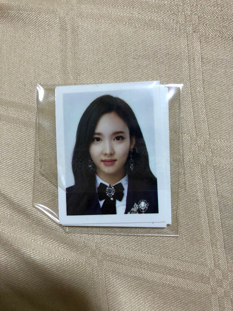 twice official passport photos from fanclub, Entertainment, K-Wave on ...