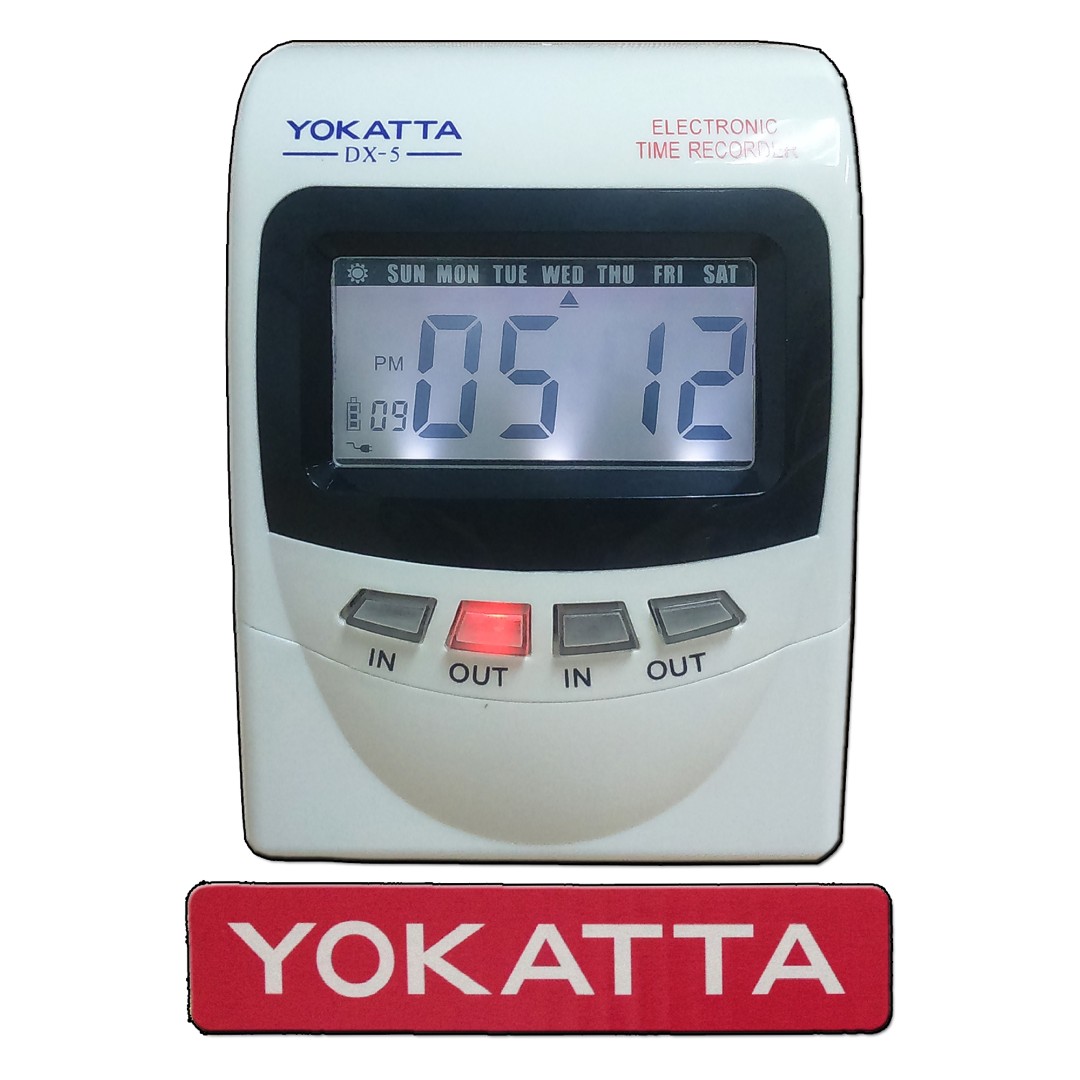 Yokatta Bundy Clock. Time Recorder Machine. Bundy clock machine, Audio ...