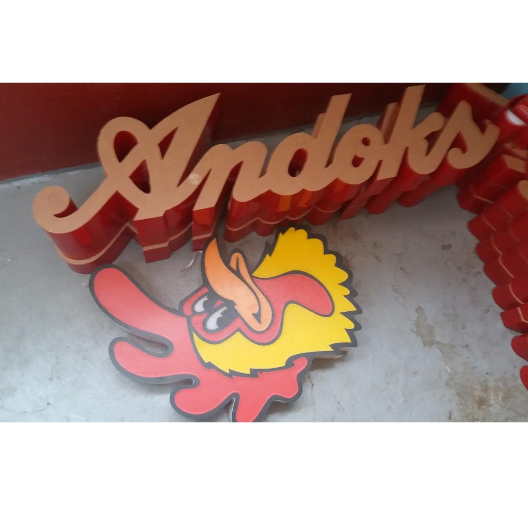 Acrylic Build Up Signage, Furniture & Home Living, Home Improvement ...