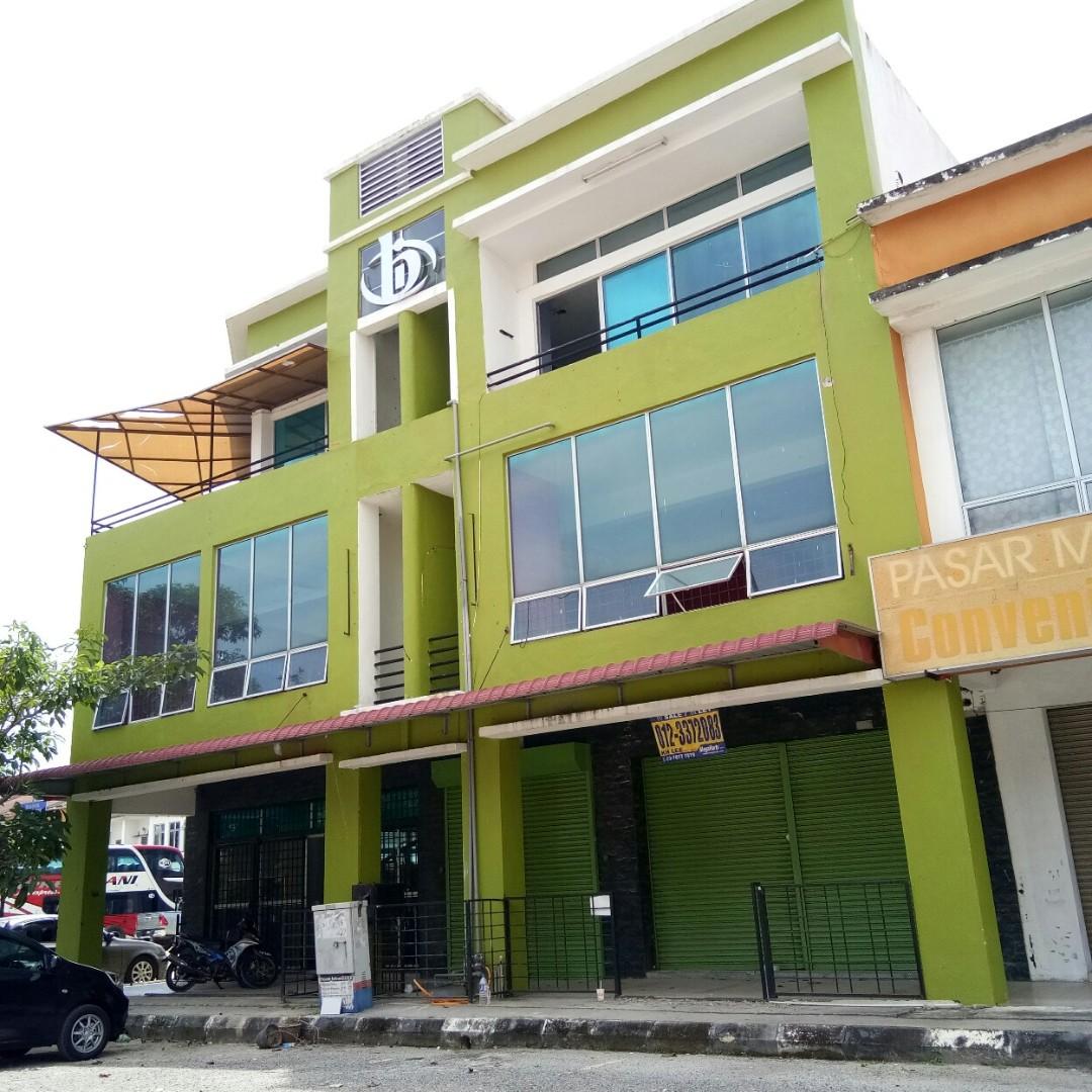 Aman Perdana, Meru, Klang, 3 Storey End Lot Shop Office, Bigger Size ...