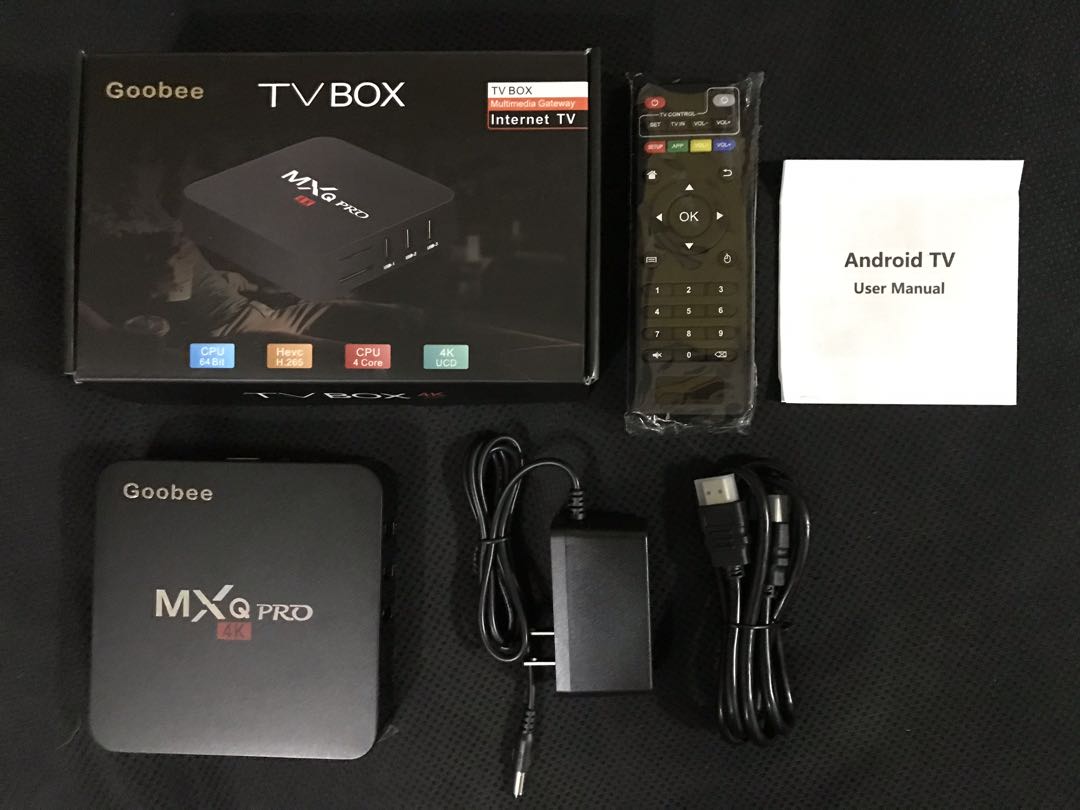 ANDROID TV BOX WITH LIFETIME FREE CABLE CHANNELS, TV & Home Appliances ...