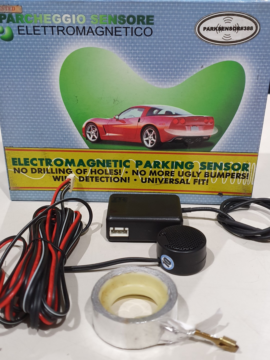 Back sensor no drill electromagnetic Strip universal backing with ...