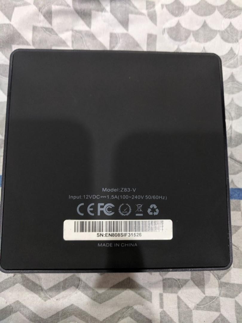 12 volts Beelink Z83-V Mini PC Intel Atom, Computers & Tech, Desktops ...