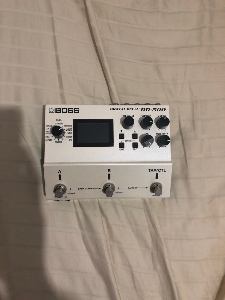 Boss DD-500 Delay Pedal, Hobbies & Toys, Music & Media, Music ...