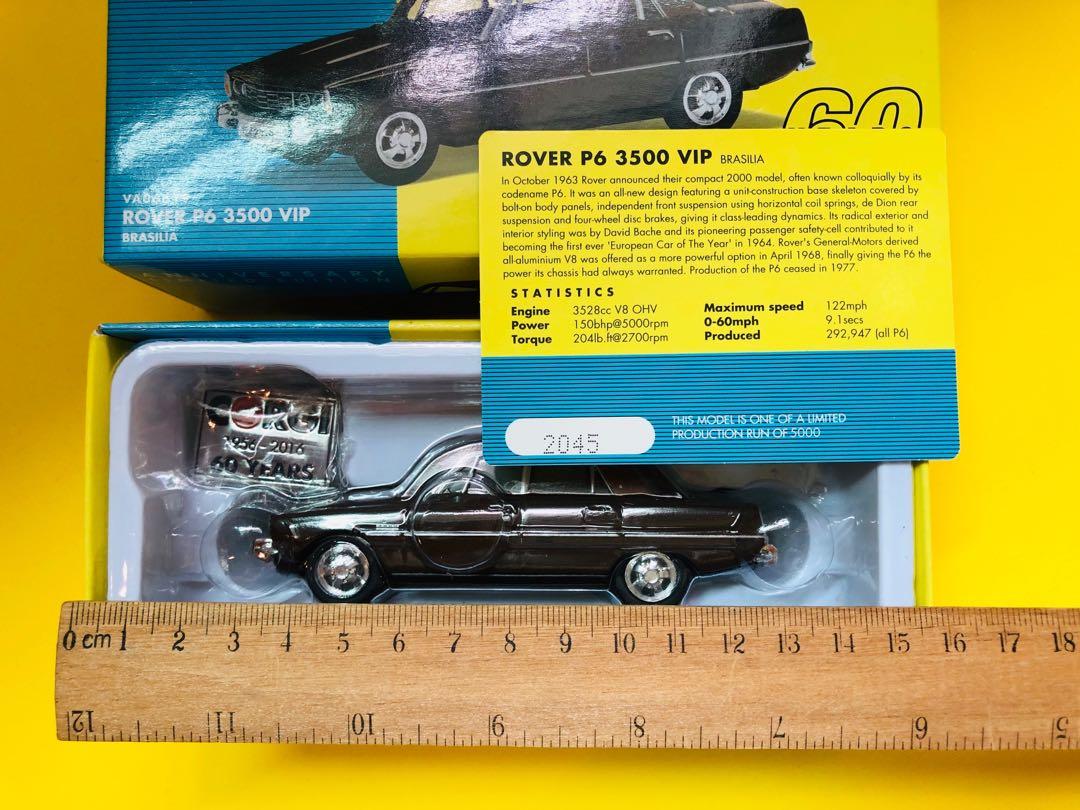 Corgi Rover P6 3500 VIP - Ltd Edition, Hobbies & Toys, Toys & Games on ...