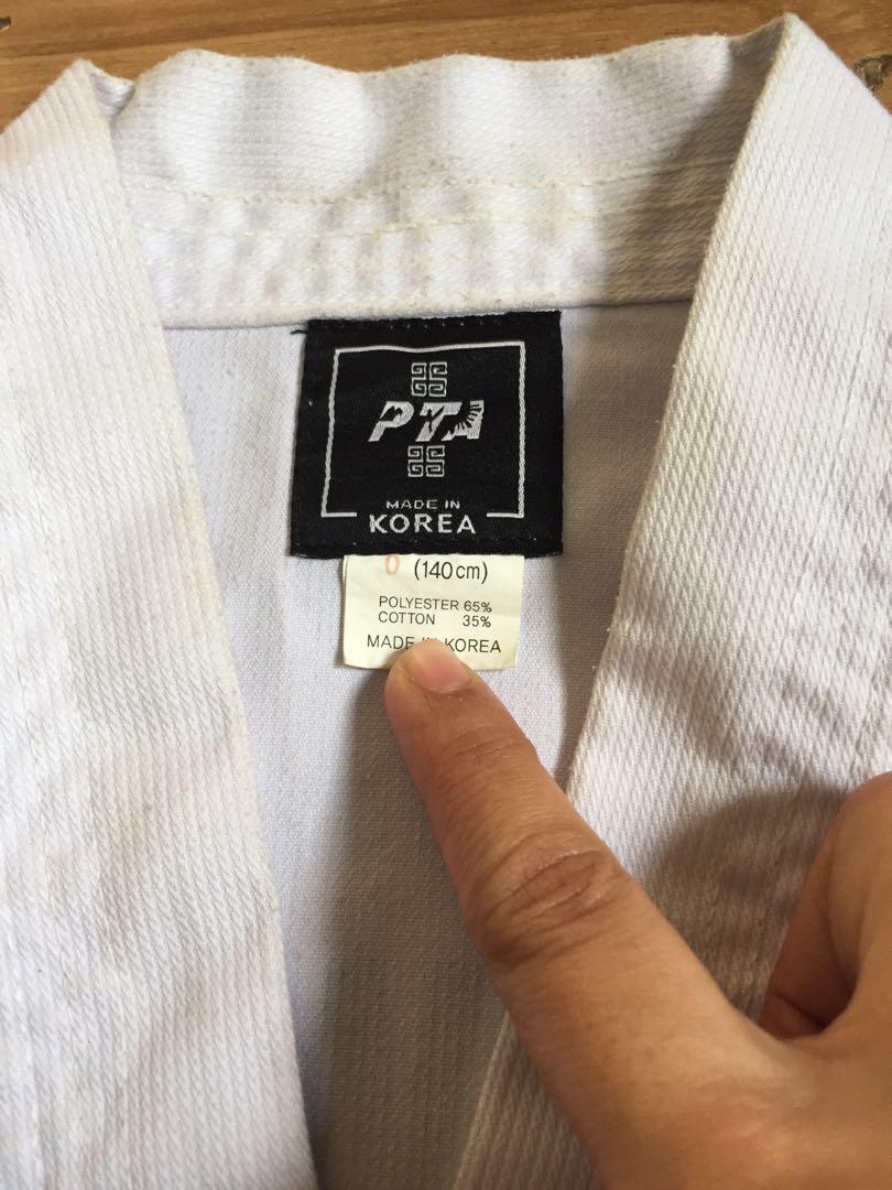 Dobuk taekwondo uniform, Sports Equipment, Sports & Games, Combat ...