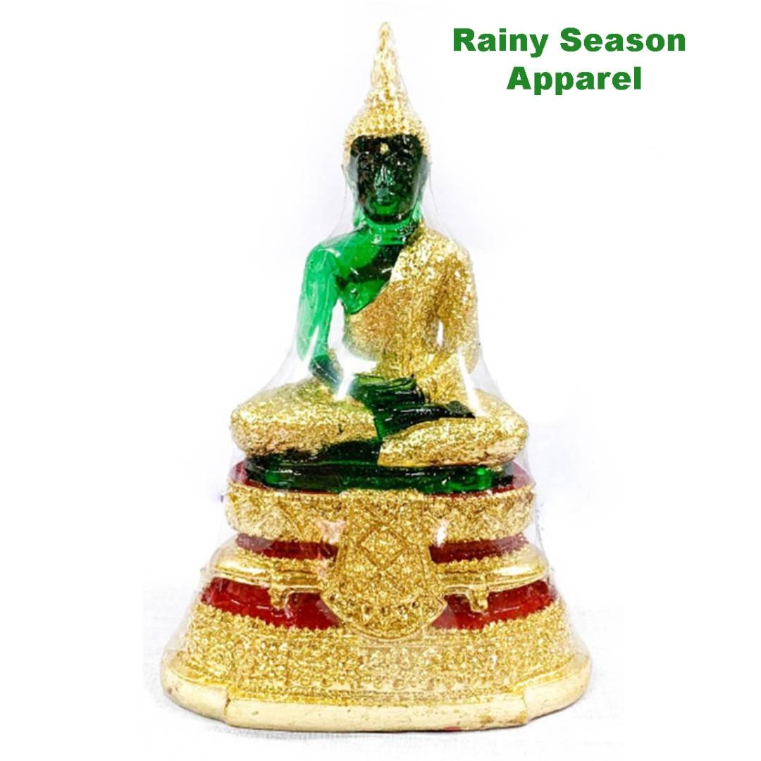 Emerald Buddha Statue 7" Height Figurine Wat Prakaew Blessed Thai ...