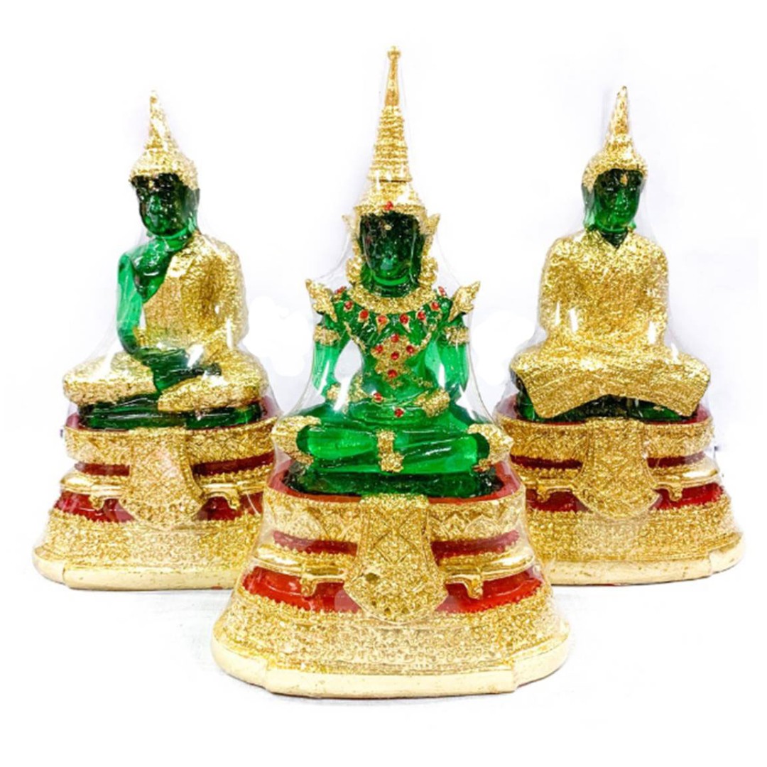 Emerald Buddha Statue 7" Height Figurine Wat Prakaew Blessed Thai ...