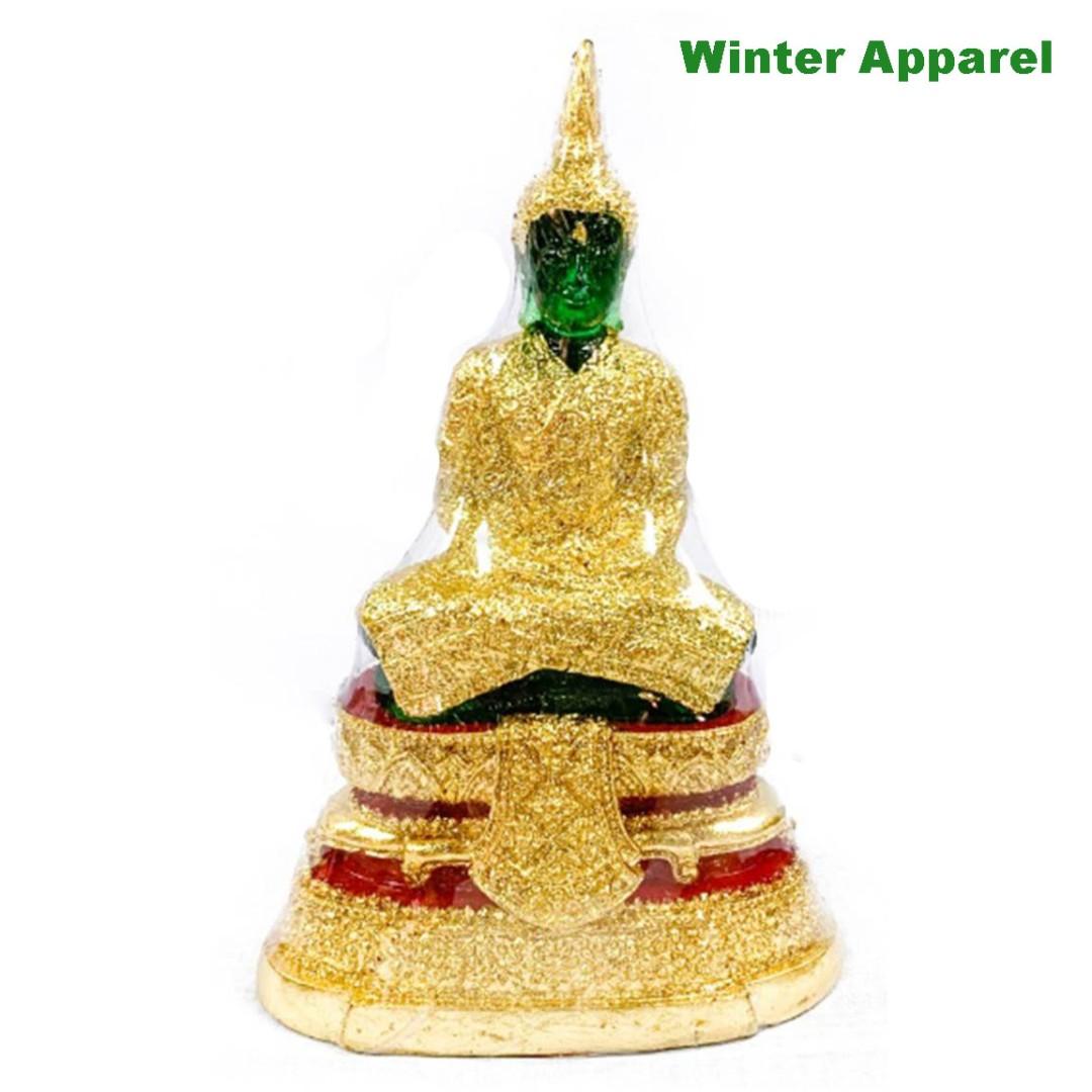 Emerald Buddha Statue 7" Height Figurine Wat Prakaew Blessed Thai ...