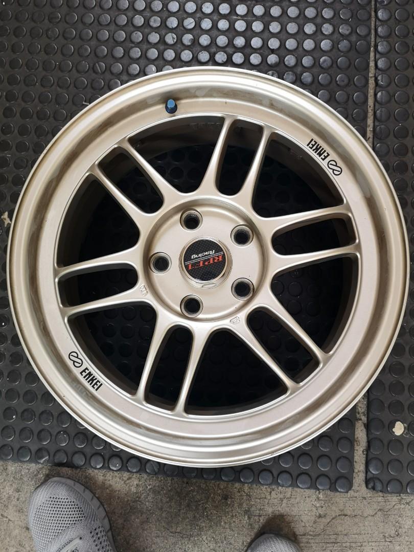 Enkei RPF1 17 inch 5x114.3., Car Accessories, Tyres & Rims on Carousell
