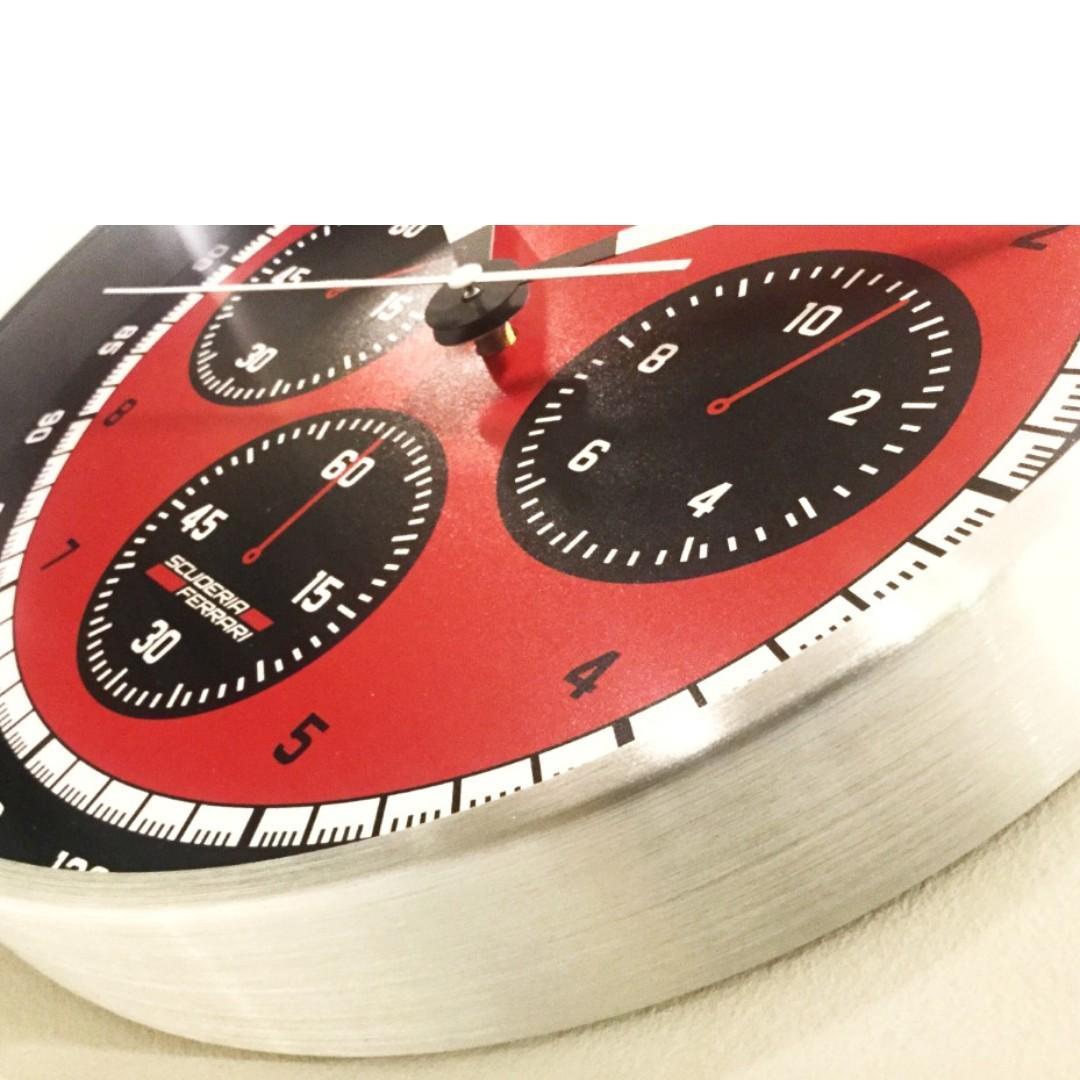 458 Scuderia Euro Sportscar Speedometer Chronograph Inspired Wall Clock ...