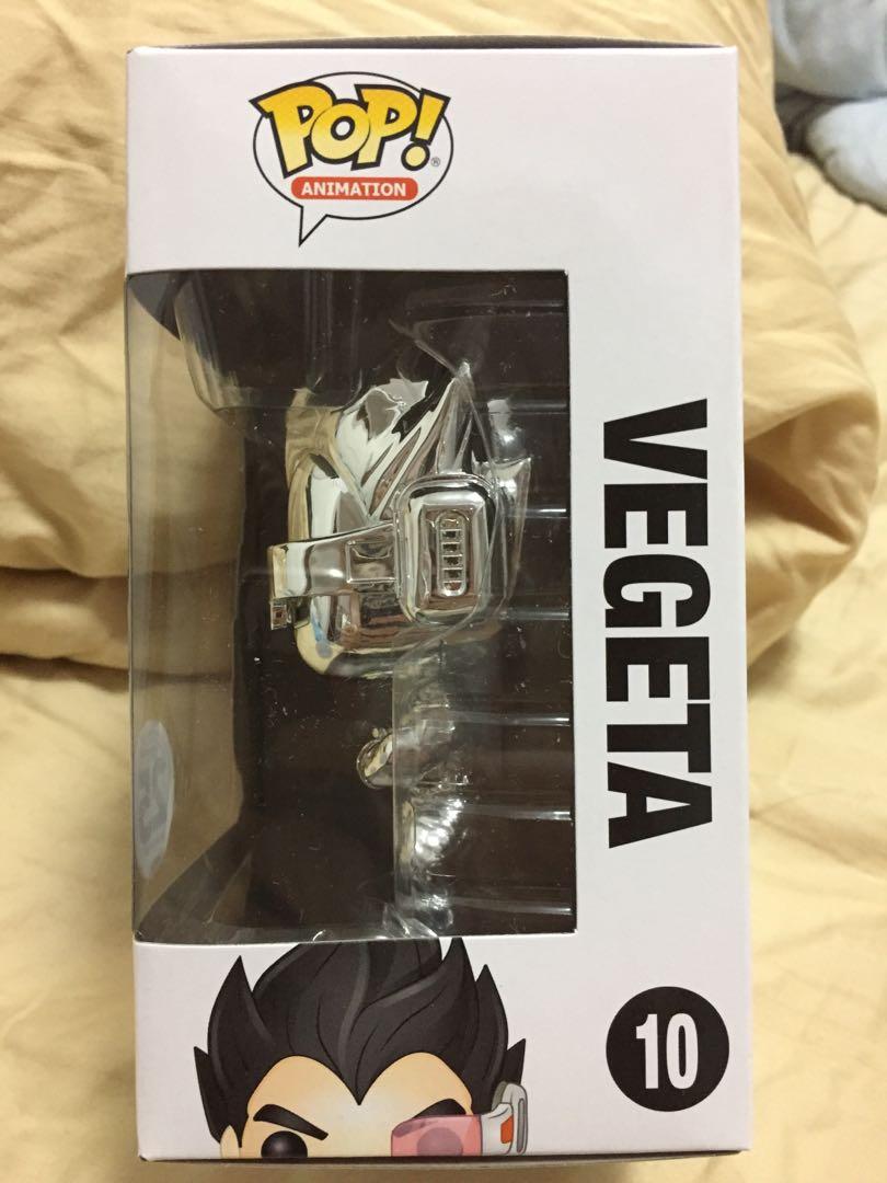 Funimation 25th Anniversary Villain Vegeta Silver Chrome, Hobbies ...
