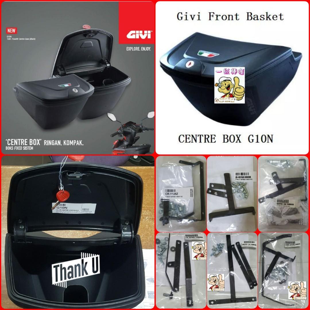 Givi Box, Givi Front Box G10N With Key Lock Type...Yamaha Sniper ...