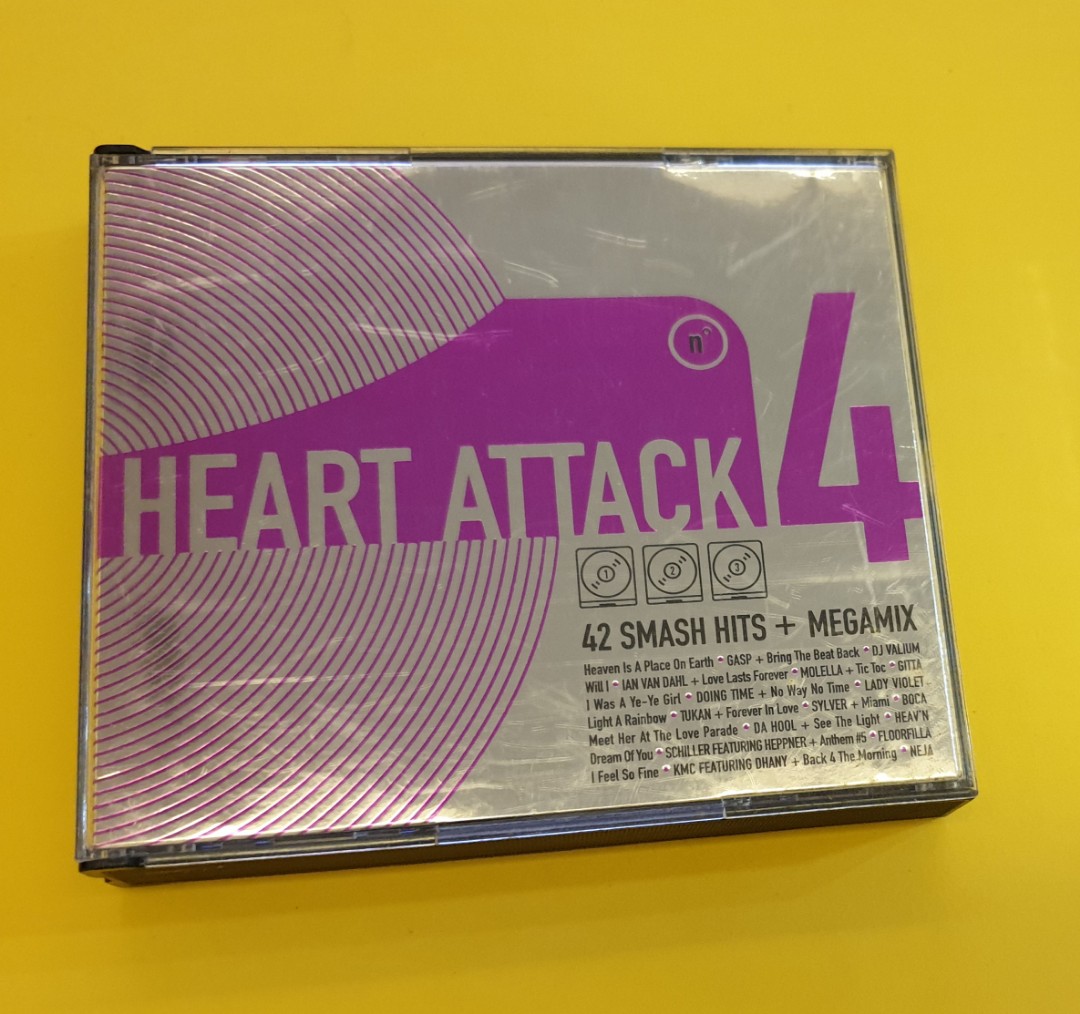Heart Attack 4 - A 3 CD Compilation Album of 42 Smash Hits + MegaMix ...