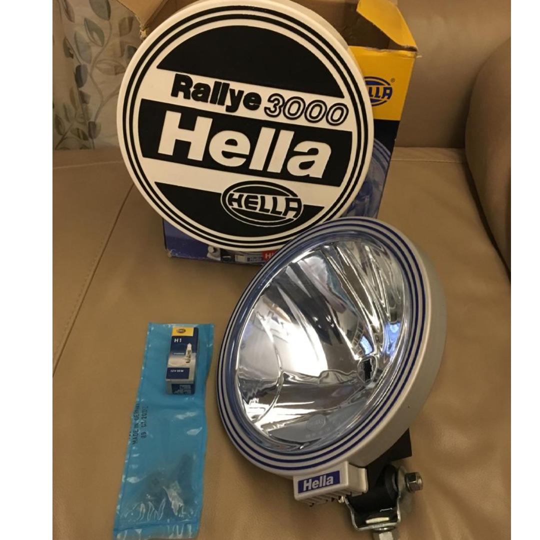 Hella ralleye 3000, Car Accessories, Electronics & Lights on Carousell