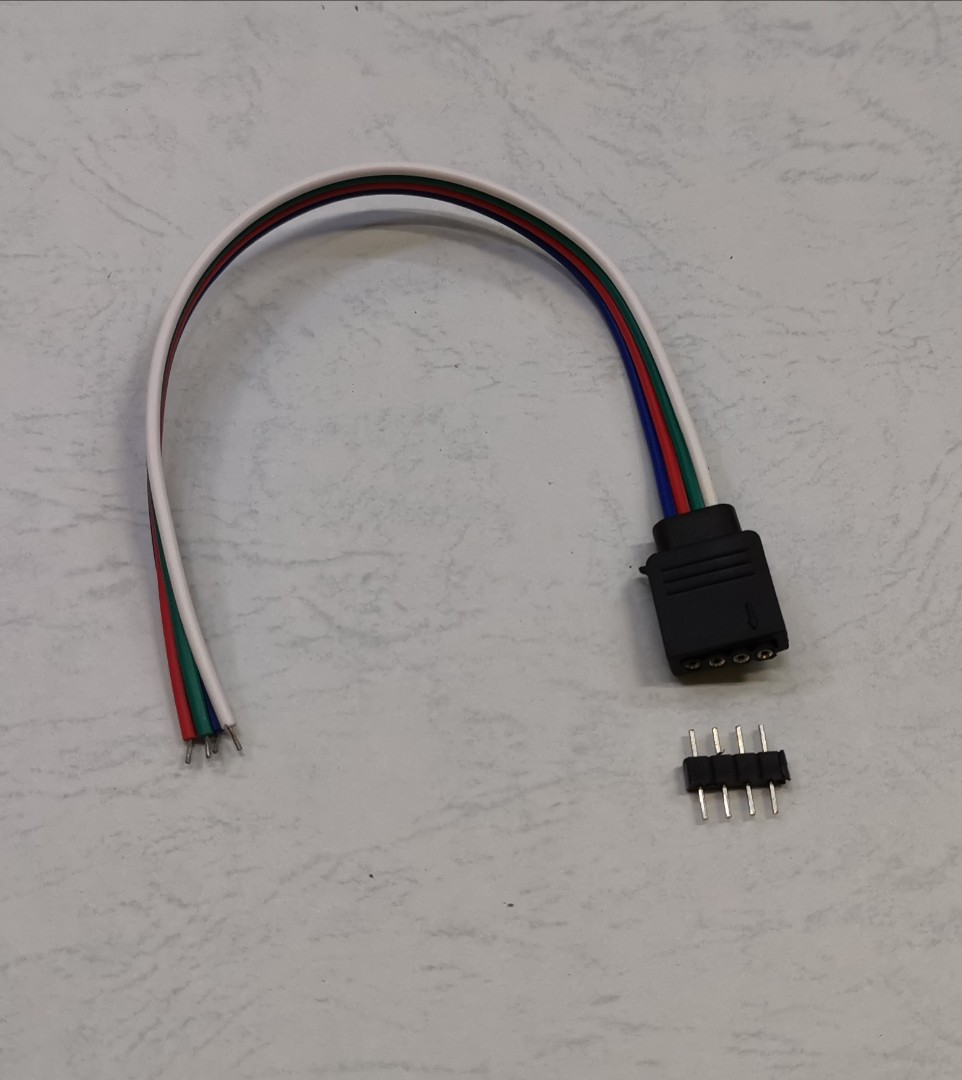 LED ACC 5 RGB 4 Pin Socket / Plug, TV & Home Appliances, Electrical ...