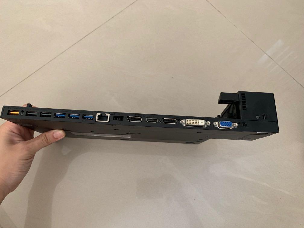 Lenovo Docking Station Computers Tech Parts Accessories Computer Parts On Carousell