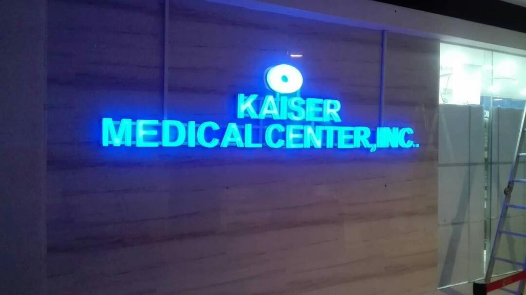 Lighted Acrylic Sign , ACP Backing, Embossed and Cut out Sign, Hobbies ...