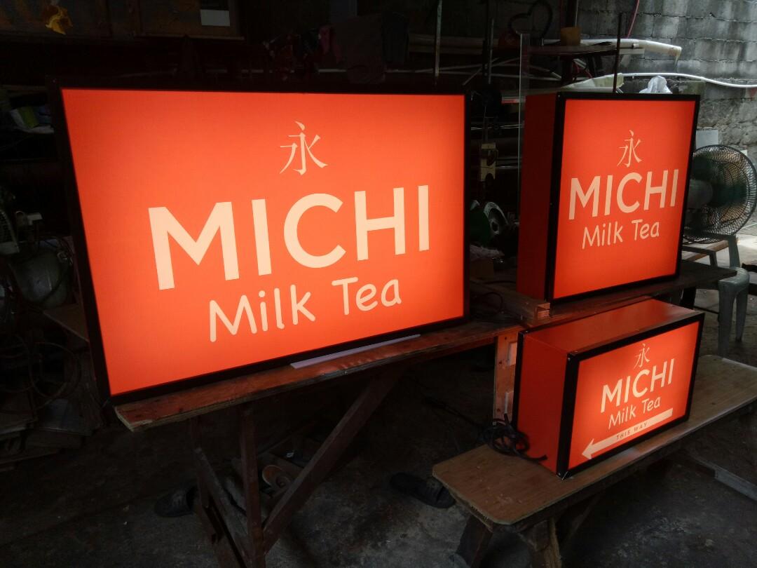 Lighted Acrylic Sign , ACP Backing, Embossed and Cut out Sign, Hobbies ...