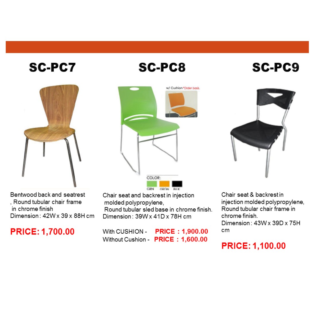office furniture - PLASTIC PANTRY CHAIR - office chair, Furniture ...