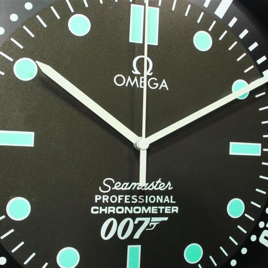 Omega Seamaster Wristwatch Inspired Wall Clock, Furniture & Home Living ...