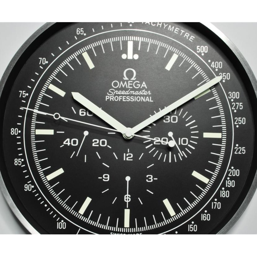 Omega Speedmaster Wristwatch -Inspired Wall Clock C-009, Furniture ...