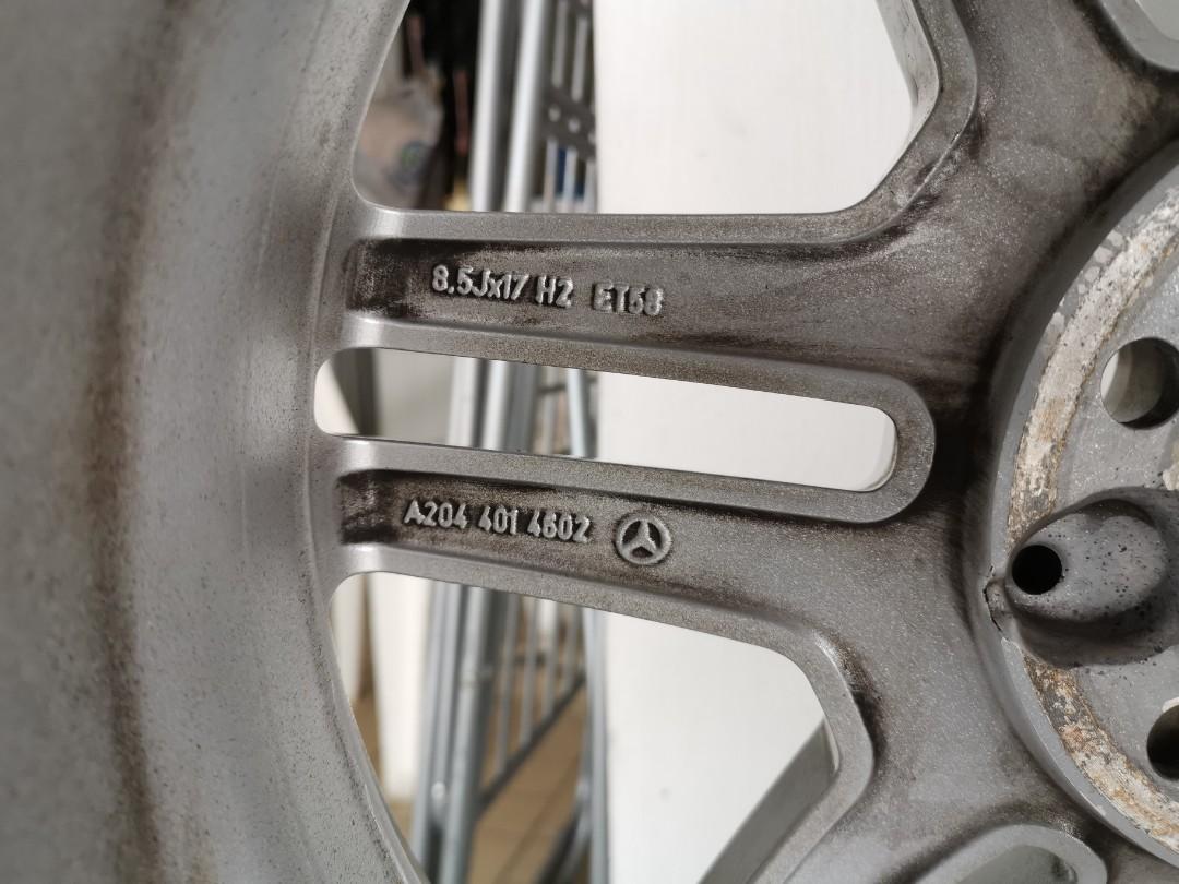 Original Mercedes Benz AMG 17" Rims, Car Accessories, Tyres & Rims on ...