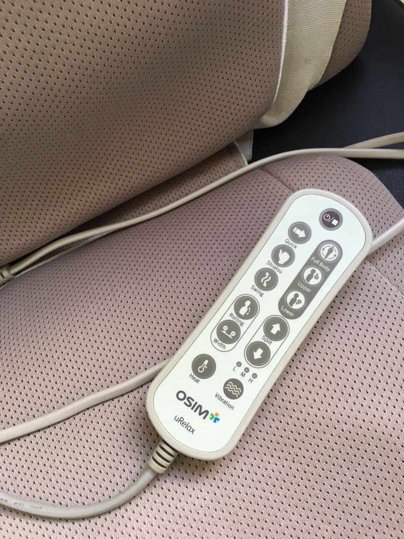 Osim uRelax Portable Massage + Ikea Chair, Furniture & Home Living ...