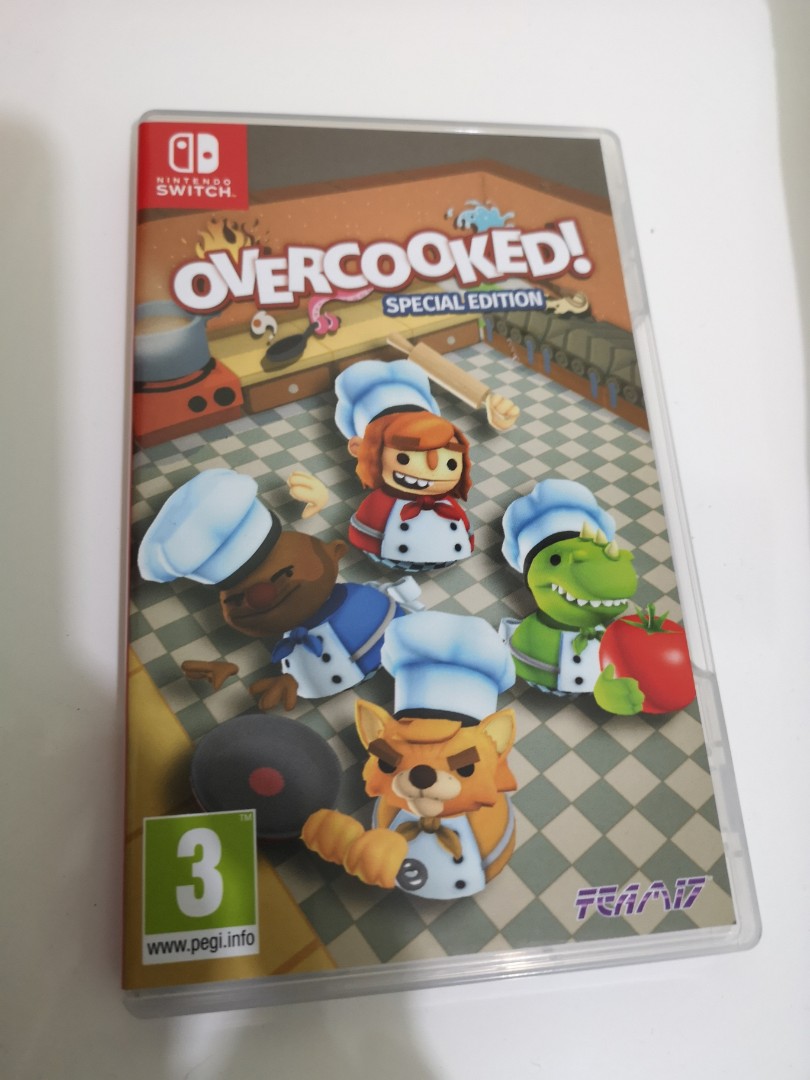 Overcooked (switch version), Video Gaming, Video Games, Nintendo on ...
