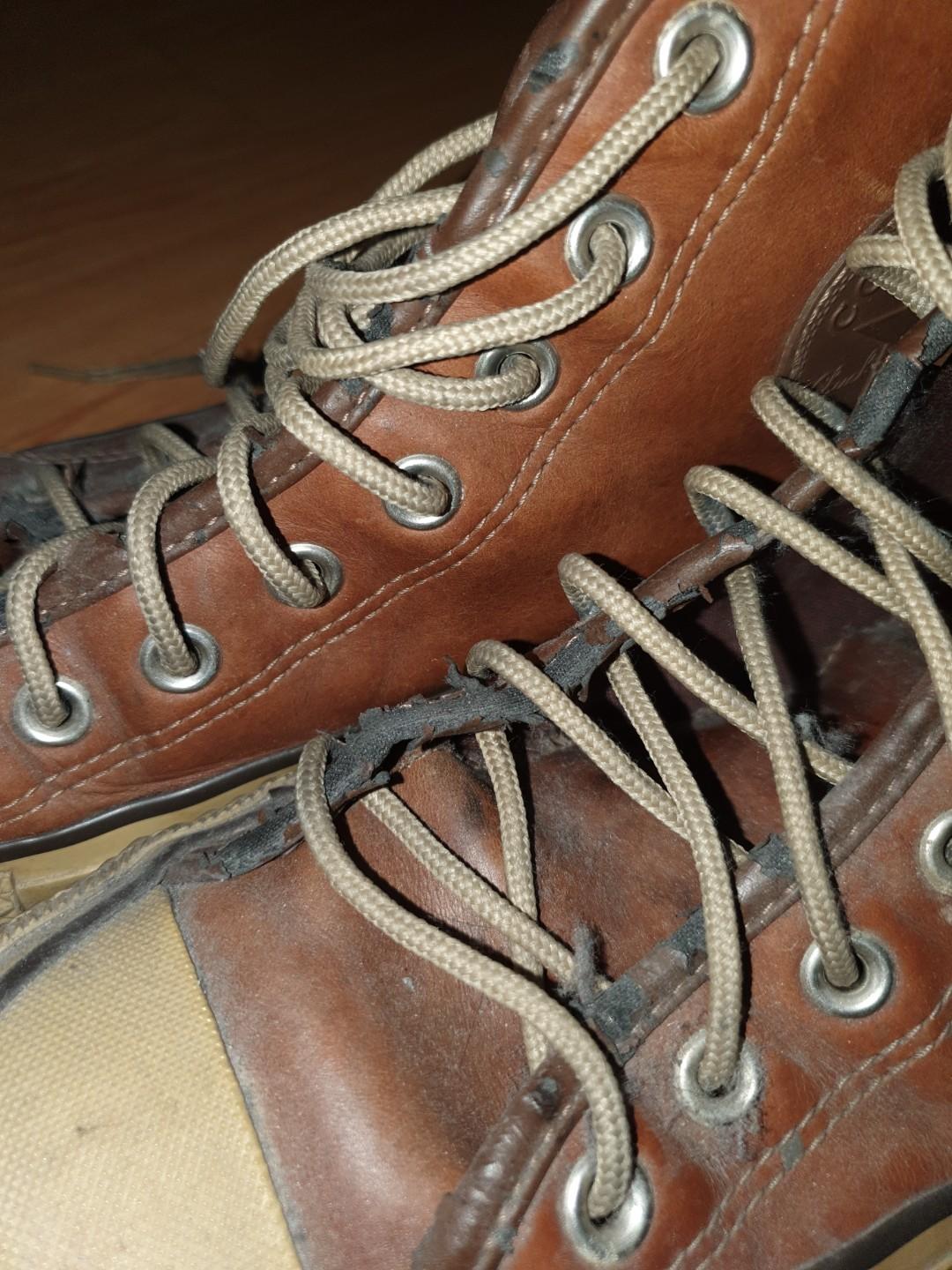 Palladium Baggy Leather and Converse High Cut, Men's Fashion, Footwear ...