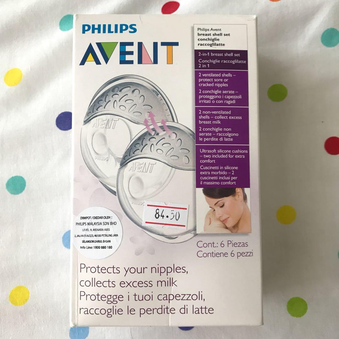 Philips Avent Comfort Breast Shells Set, Babies & Kids, Nursing ...