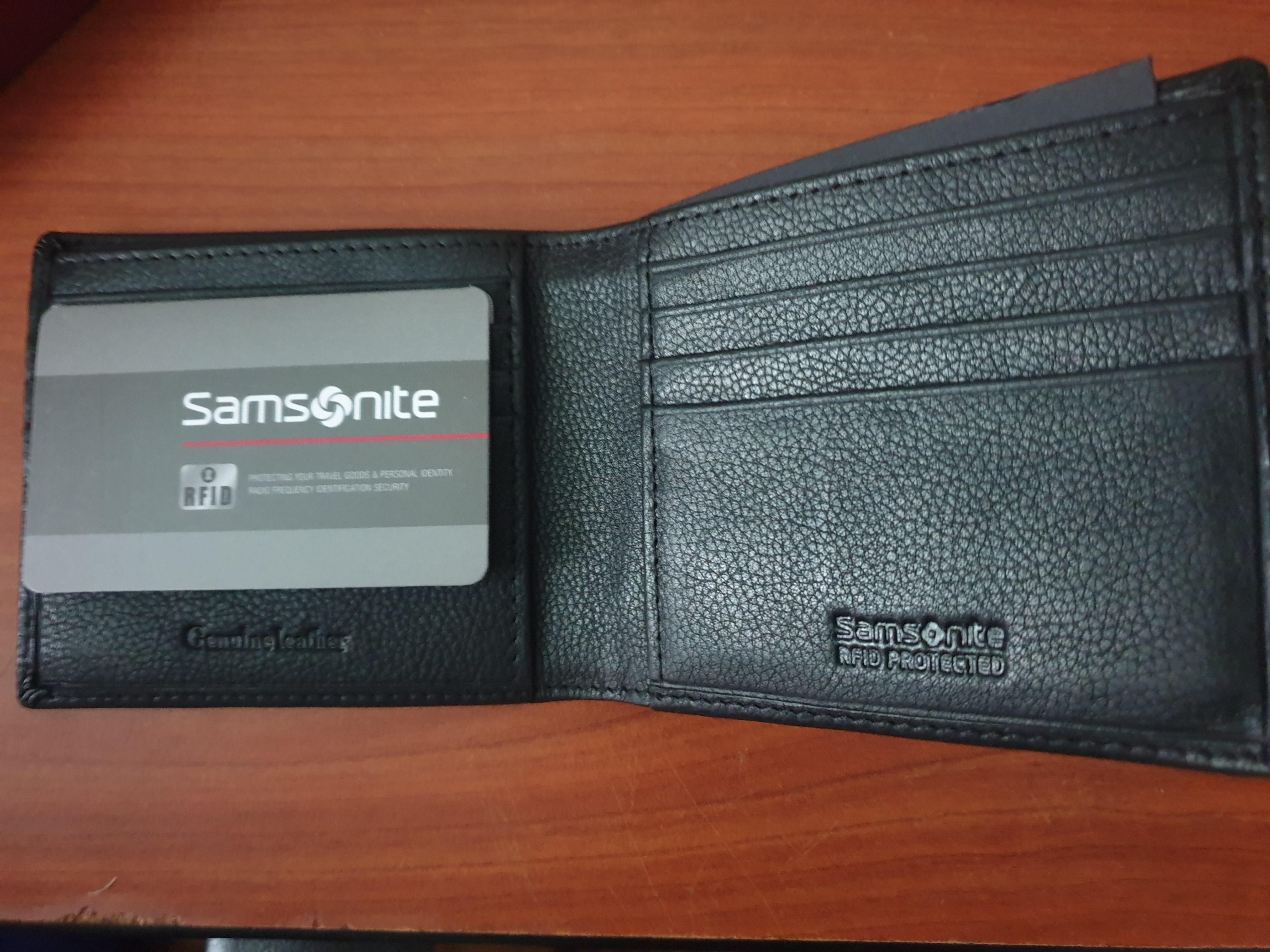 Samsonite RFID Wallet, Men's Fashion, Watches & Accessories, Wallets ...