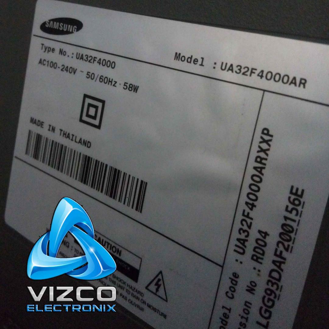 Samsung 32" LEDTV / Monitor model UA32f4000AR, TV & Home Appliances, TV ...