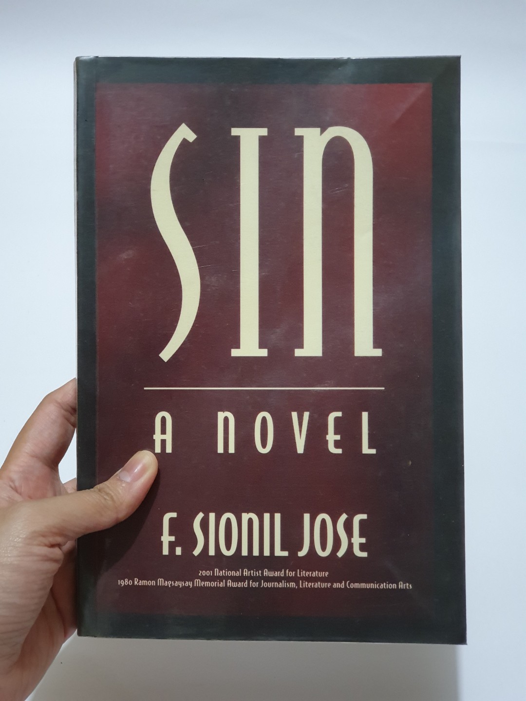 SIN by F. Sionil Jose, Hobbies & Toys, Books & Magazines, Travel ...