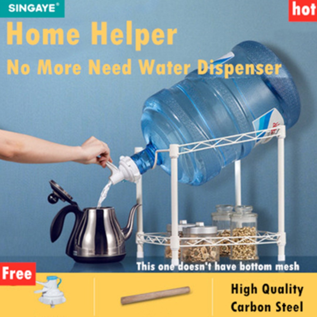 Singaye Kitchen Rack Water Bucket Shelf High Carbon Steel, Furniture ...