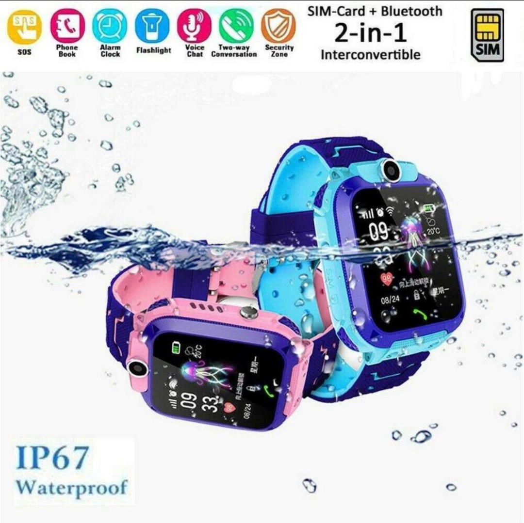 Smartwatch children Q12 waterproof, Babies & Kids, Toys & Walkers on ...