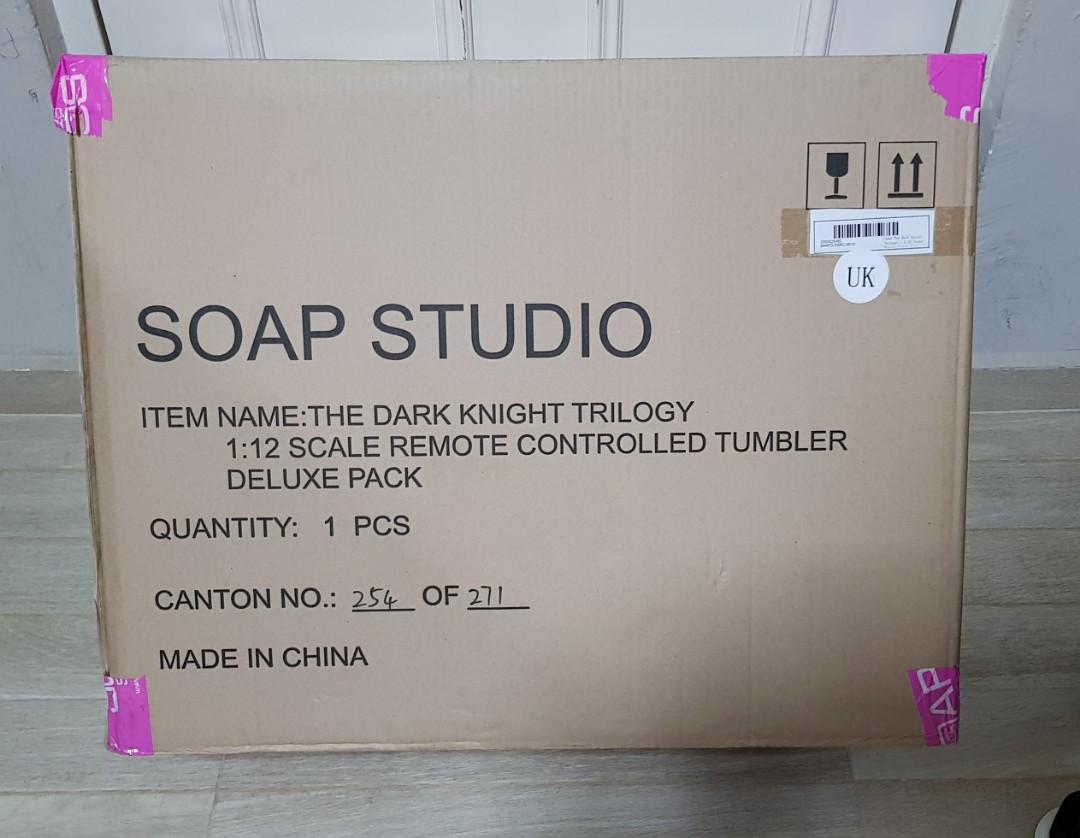 Soap Studio 1/12th Batman Trilogy 1/12th Scale Deluxe RC Tumbler BNIB ...