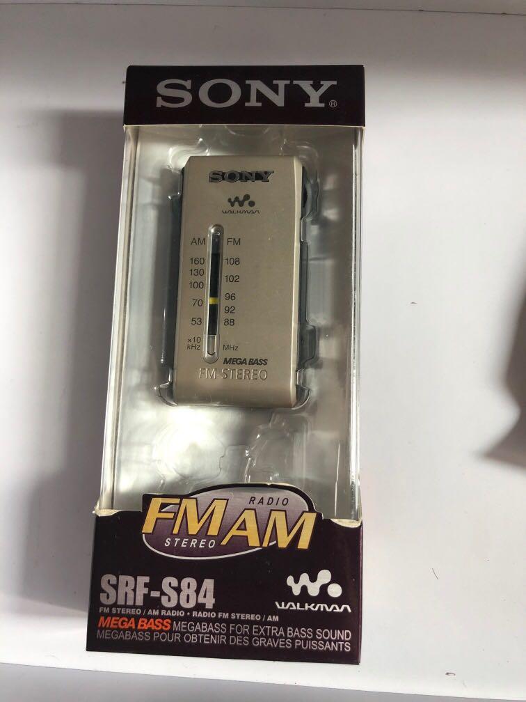 Sony SRF-S84收音機, 音響器材, 音樂播放裝置 MP3及CD Player - Carousell