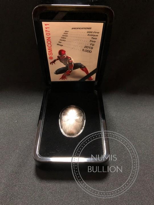 Spider Man Mask 2 Oz Silver Coin, Hobbies & Toys, Memorabilia ...