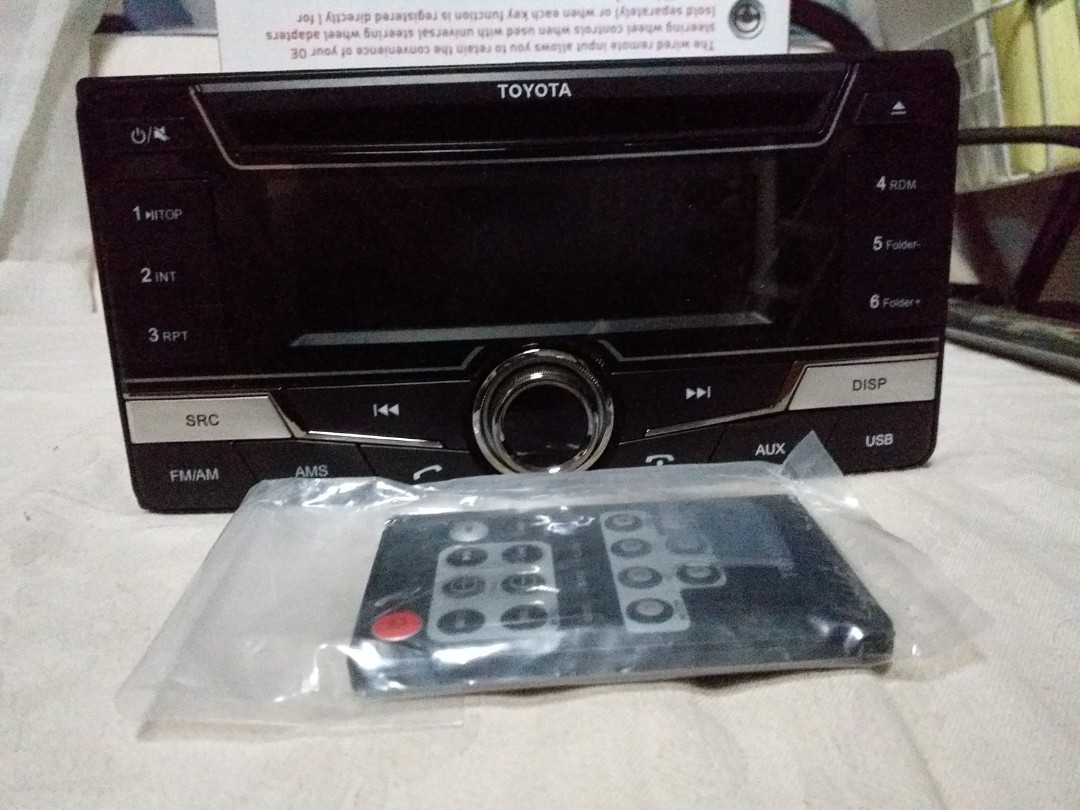 Toyota OEM 2din Head Unit from 2018 Innova, Car Parts & Accessories ...