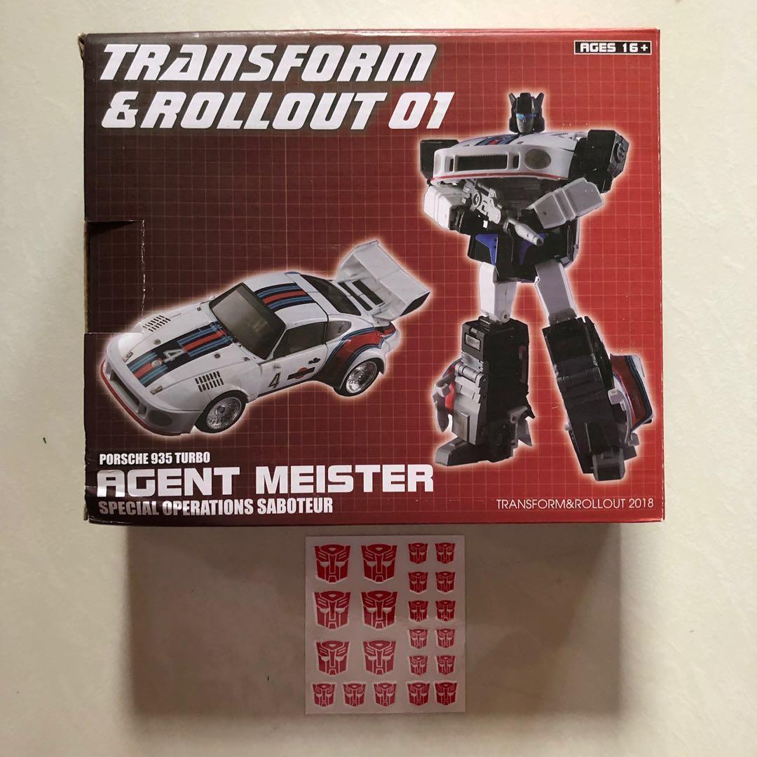 Transformers Transform and Rollout - TR-01 Agent Meister Hova TR01 (aka ...