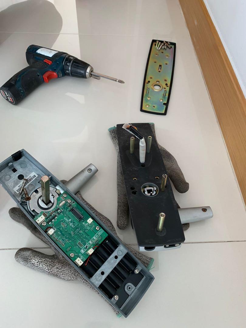 Used Spolit Kaba EF680 Digital Door Lock, Everything Else on Carousell