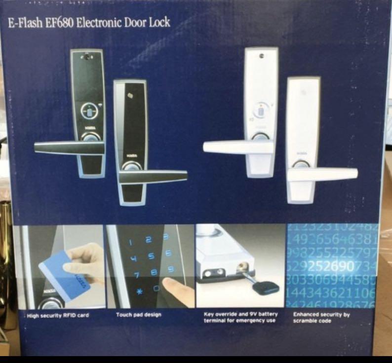 Used Spolit Kaba EF680 Digital Door Lock, Everything Else on Carousell
