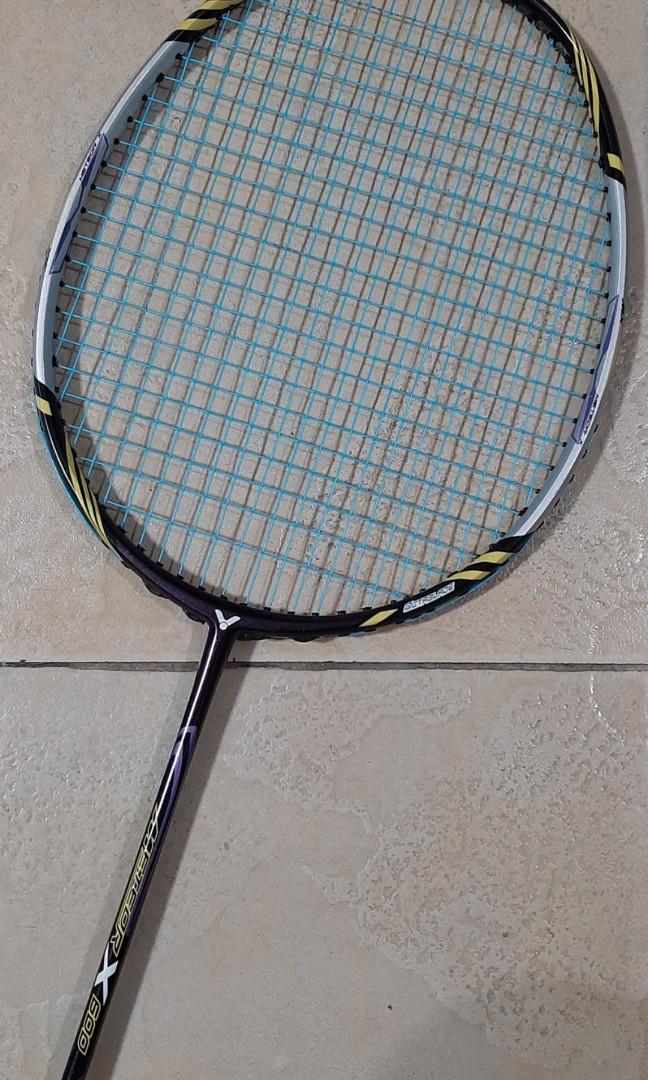 Victor Meteor X Badminton Racket, Sports Equipment, Sports & Games ...