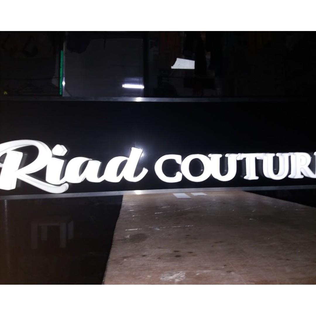 Acrylic Build Up, Panaflex Signage, Furniture & Home Living, Home ...